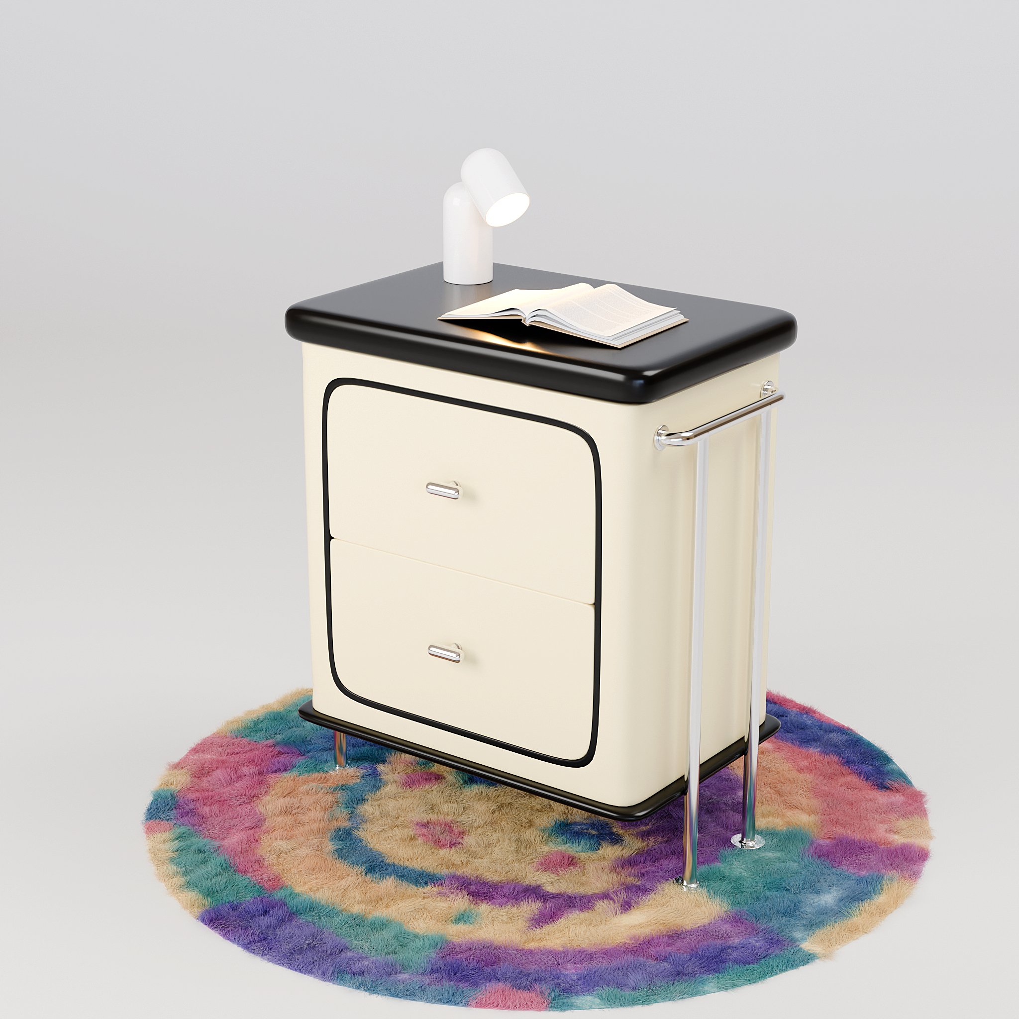 Bedside table | Sideboard & Drawers models | BlenderKit