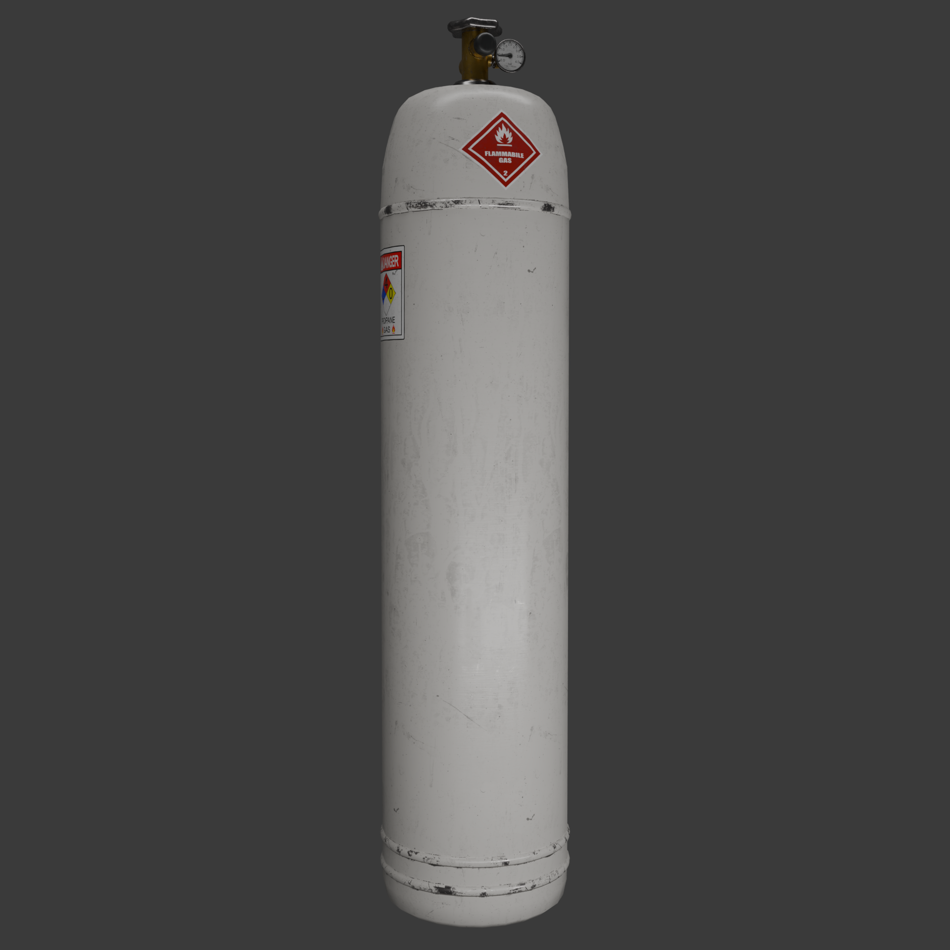 Propane Tank Worn | FREE Containers models | BlenderKit