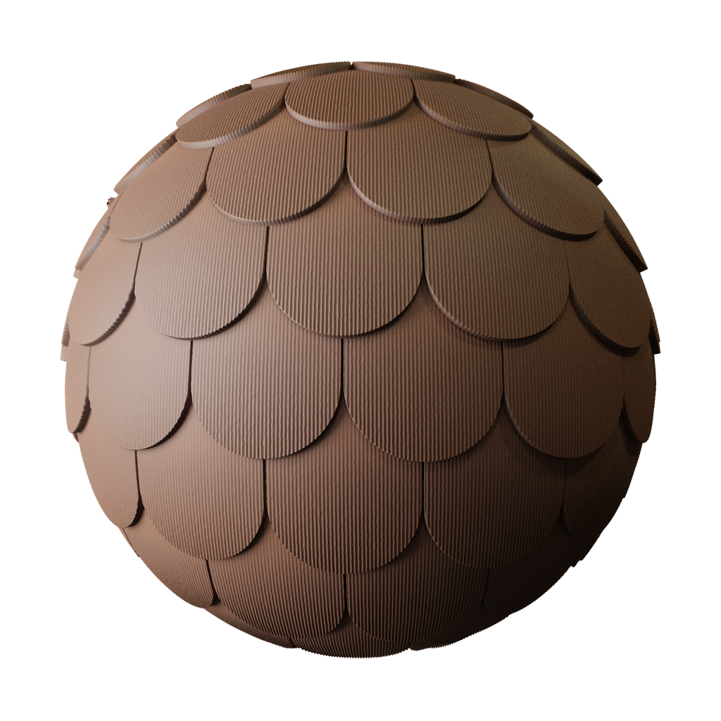 Procedural Rooftiles | FREE 3D roofing materials | BlenderKit