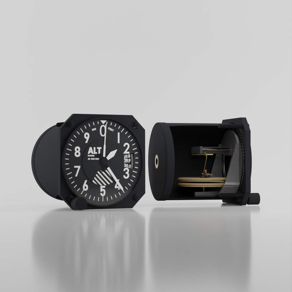 Aircraft altermeter | Aircraft Accessories & Parts models | BlenderKit