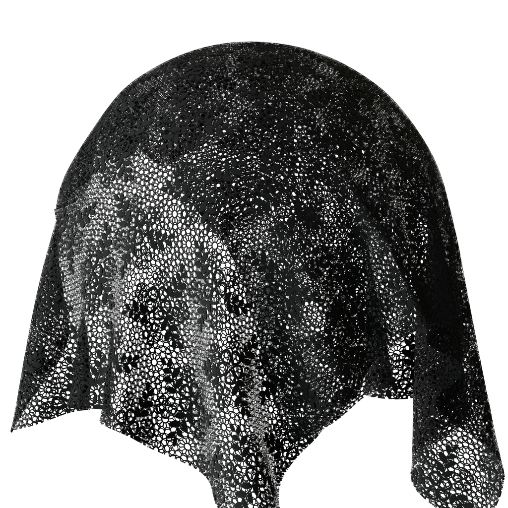Lace | FREE Sheer Fabric 3D Materials materials | BlenderKit