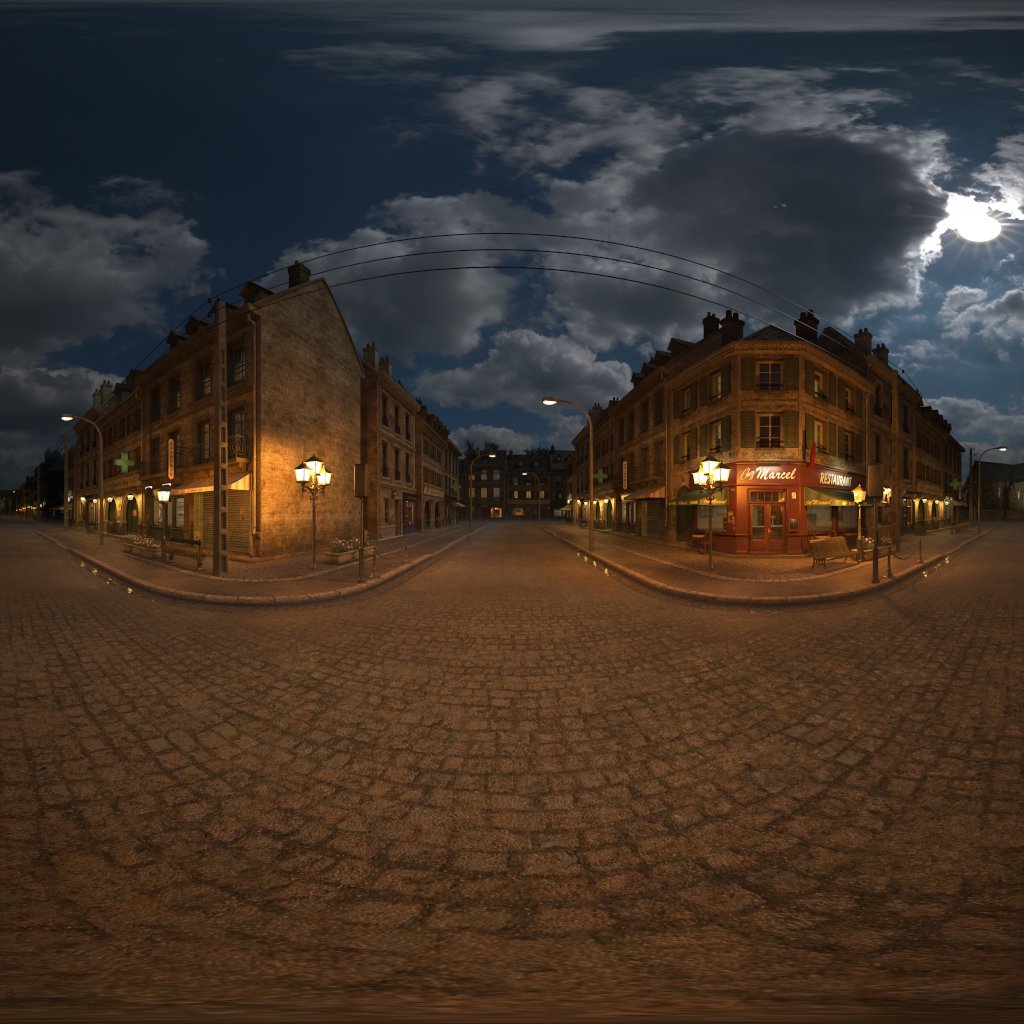 Modern City Rooftop View | Cityscapes HDRis | BlenderKit