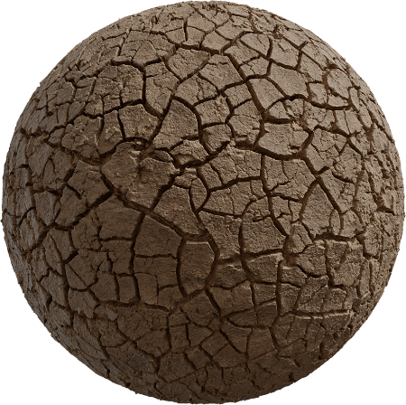 Mud Cracked Dry Riverbed 002 | FREE organic materials | BlenderKit