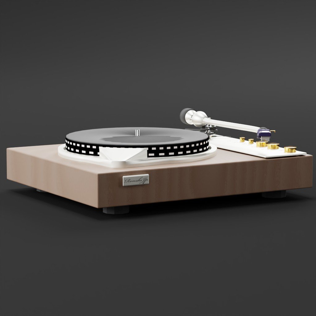 RecordPlayer | FREE Audio Devices models | BlenderKit