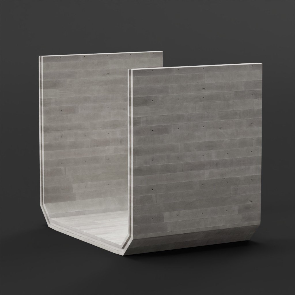 Box Culvert type 03 | 3D Structure models | BlenderKit