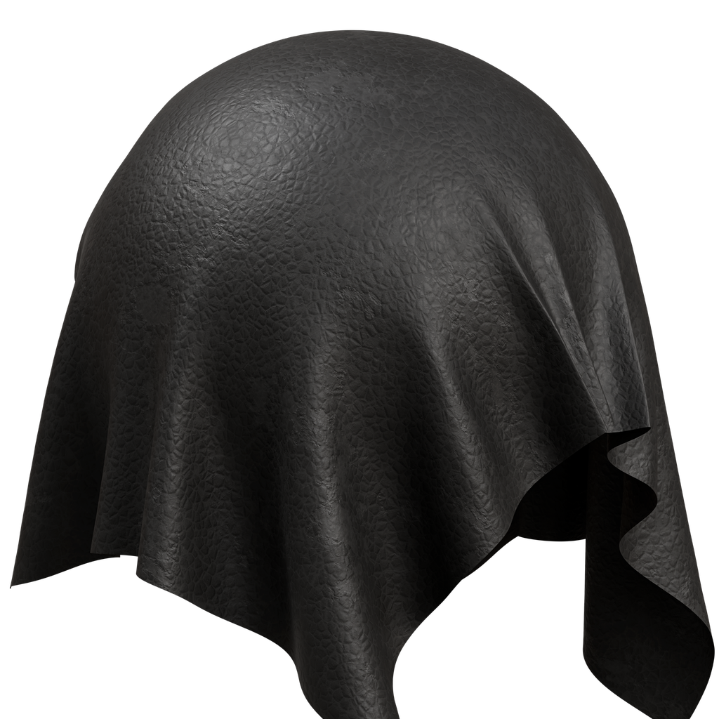 Worn Leather (Black Leather) | FREE leather materials | BlenderKit