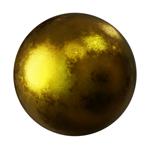 Procedural Gold Leaflet | FREE metal materials | BlenderKit