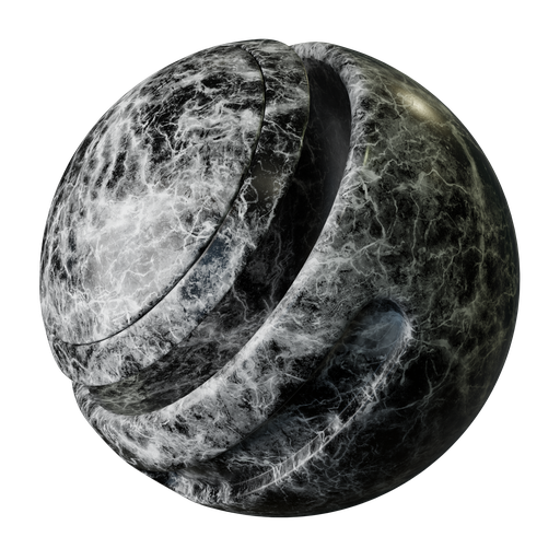 Black marble | FREE marble materials | BlenderKit