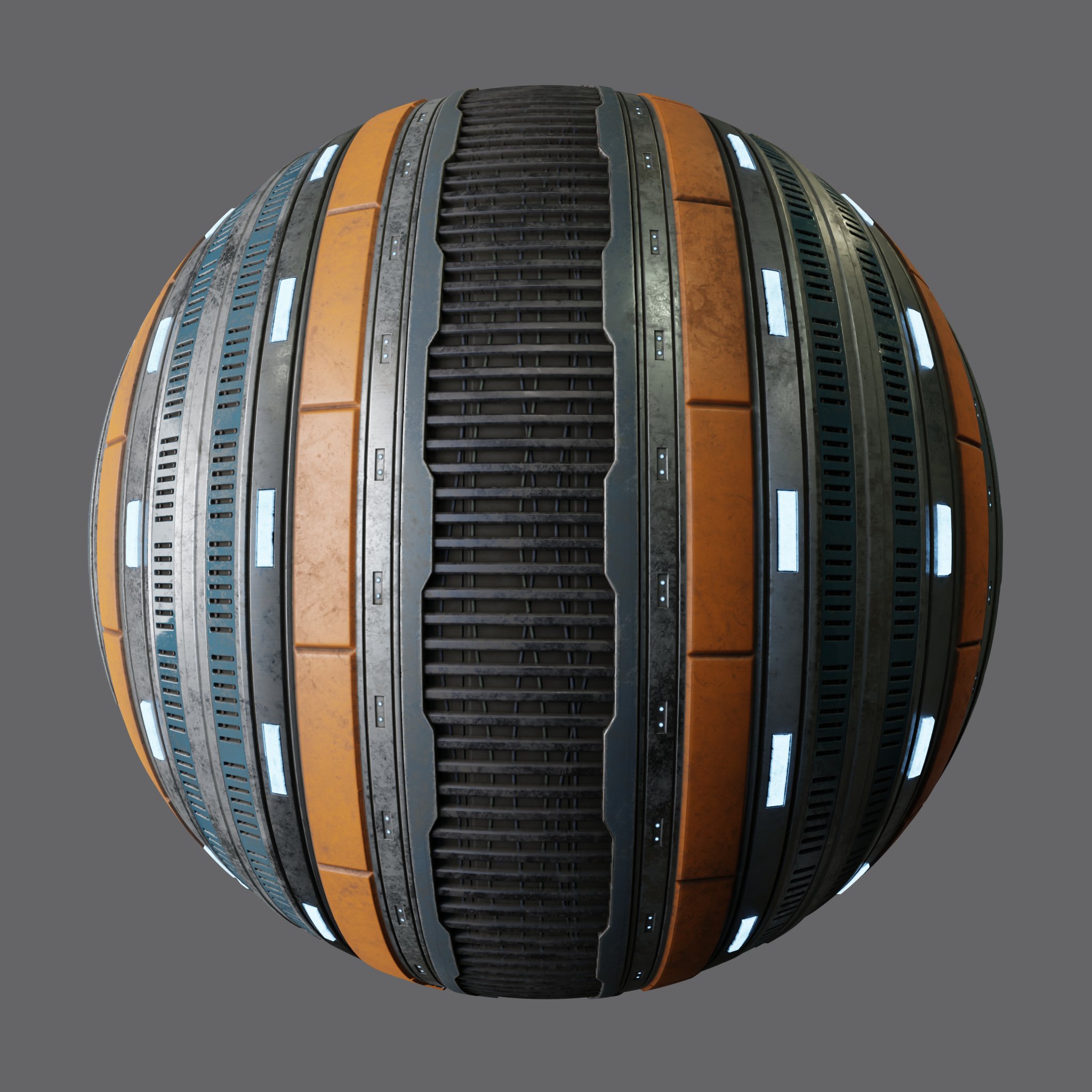 Corridor SciFi Floor Tile | FREE tiles materials | BlenderKit