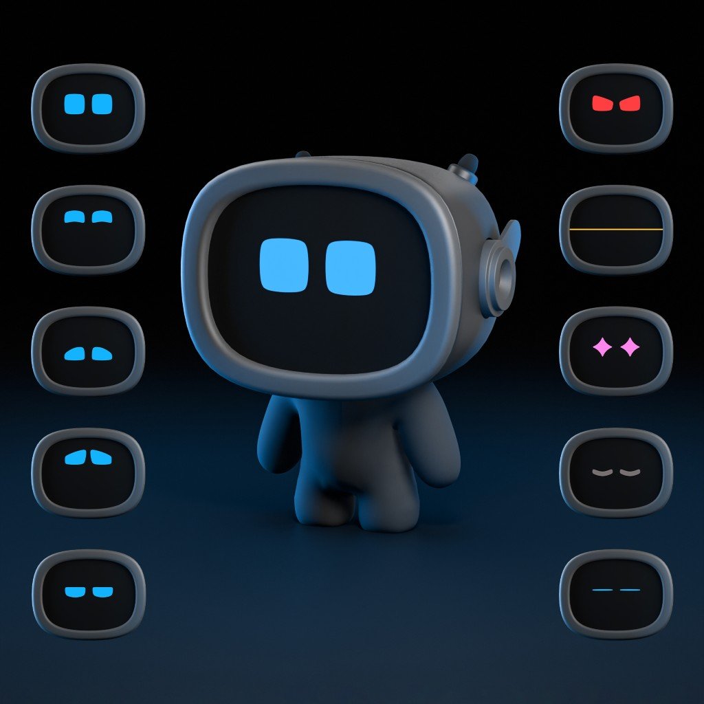 Mini Bot | Robotics models | BlenderKit
