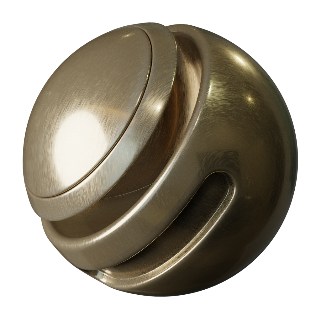 Antique Brass | FREE metal materials | BlenderKit