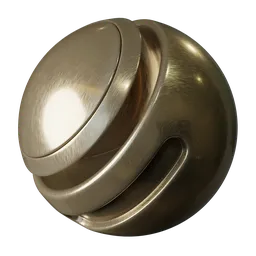 Antique Brass | FREE metal materials | BlenderKit