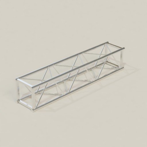 Square Truss Segment | FREE Industrial models | BlenderKit