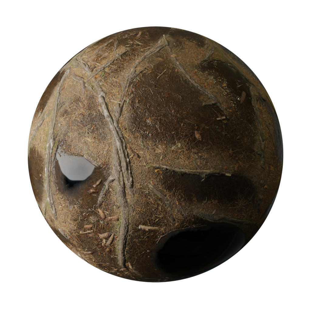 Forest ground | FREE ground materials | BlenderKit