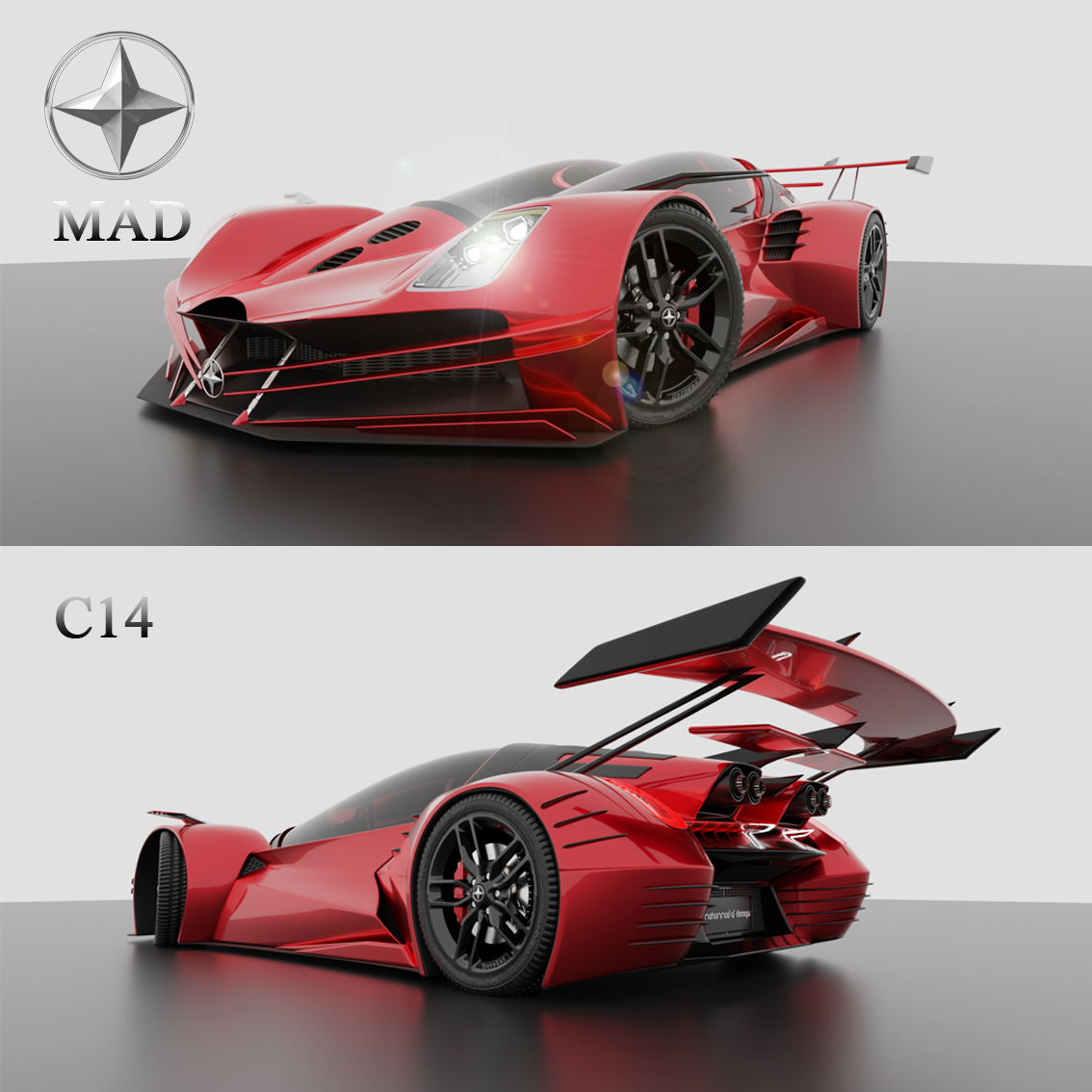 C14 sport car | Luxury Cars models | BlenderKit