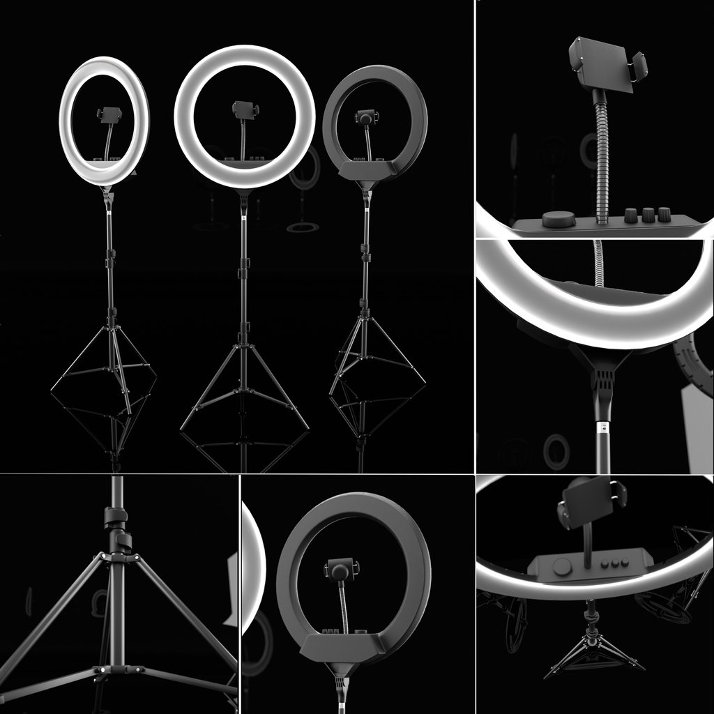 Ring light | FREE Lights models | BlenderKit