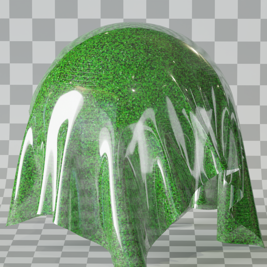 Plastic Glitter 7 color | FREE plastic materials | BlenderKit