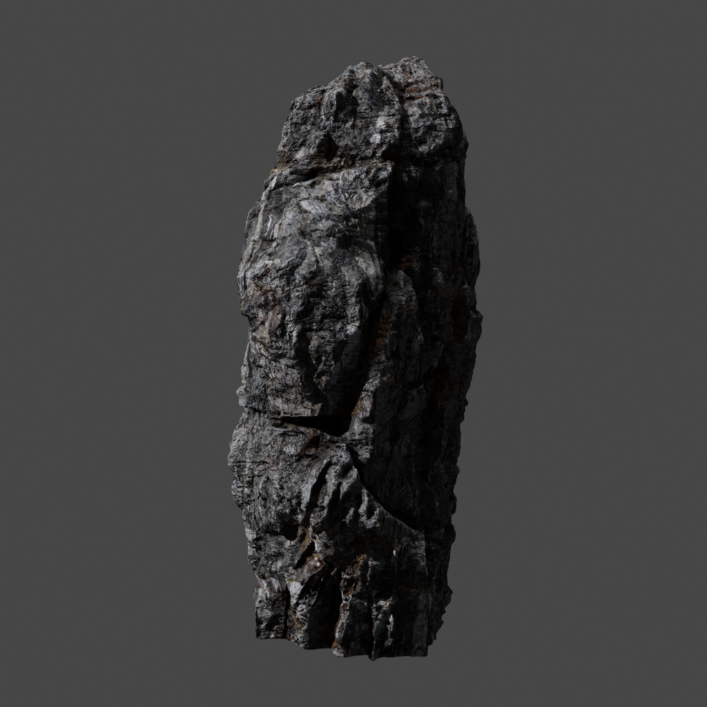 Rock Rugged Modular Asset | Environment Elements models | BlenderKit
