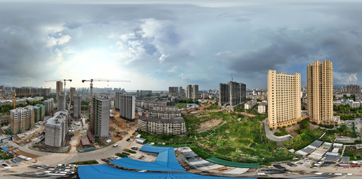 Highsky old building 18k | Urban Elements HDRis | BlenderKit