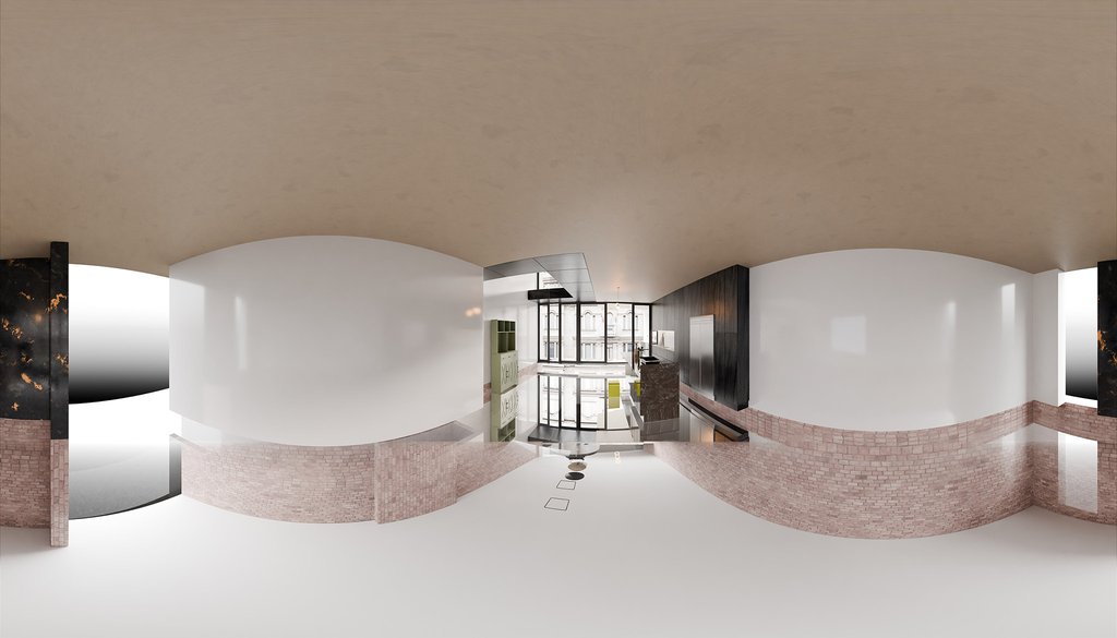 Modern Luxury Living Room | Interiors HDRis | BlenderKit