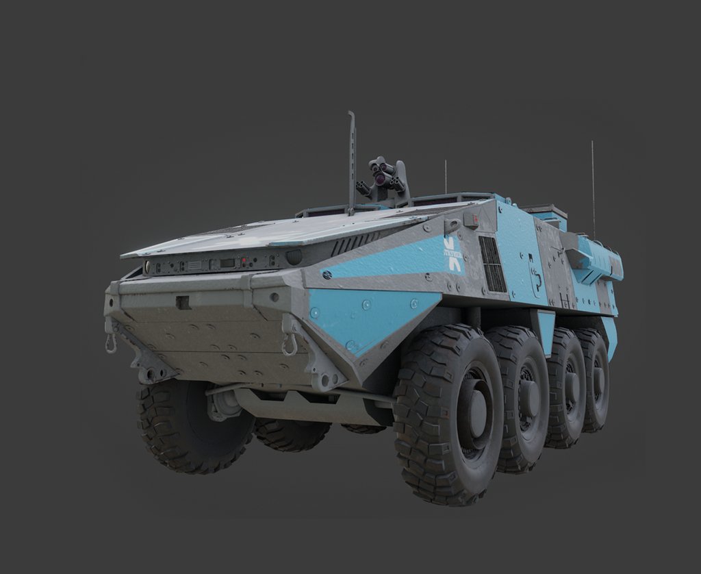 StrykerX Skin | 3D Vehicles models | BlenderKit
