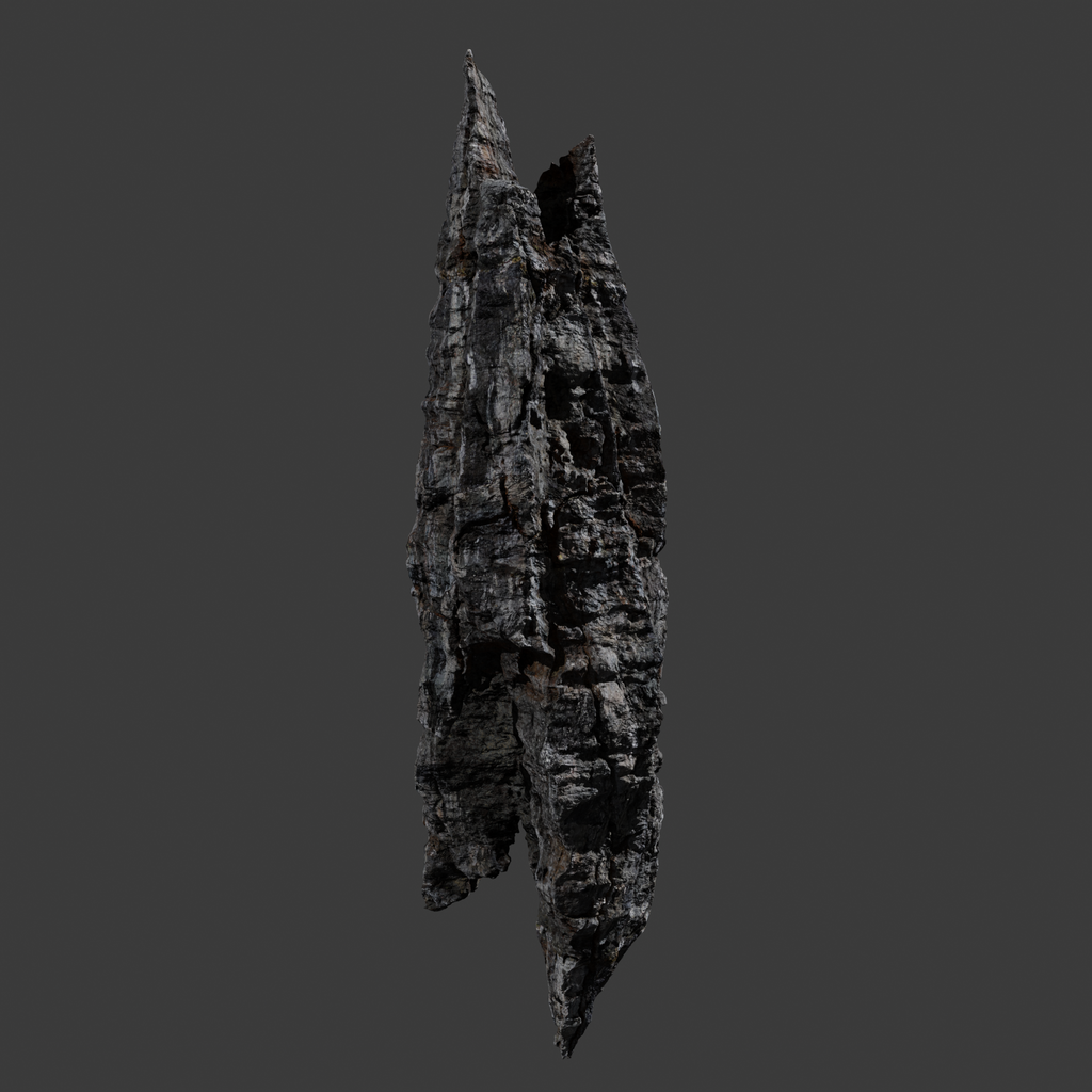 Jagged Sharp Rock Modular | Environment Elements models | BlenderKit