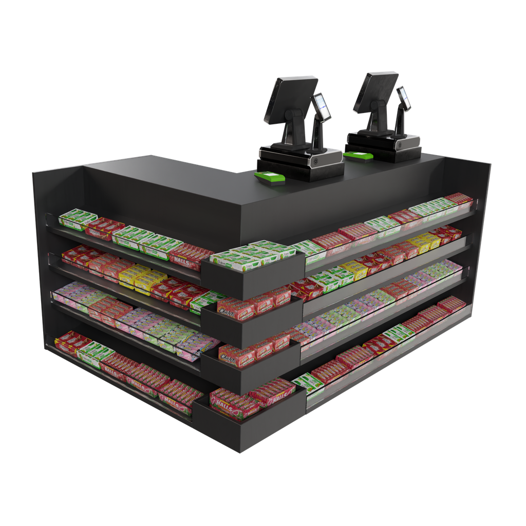 Cashier L | Shopping / Retail models | BlenderKit