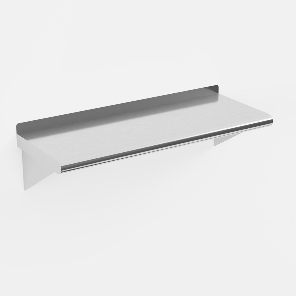 Camercial Kitchen Metal Shelf | Kitchen Storage Spaces models | BlenderKit