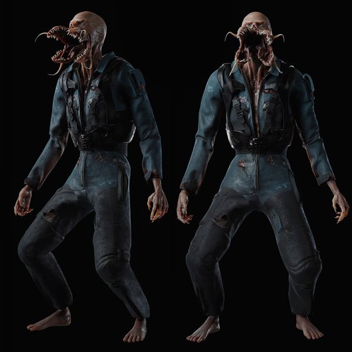 Spit Monster | Monsters & Creatures models | BlenderKit