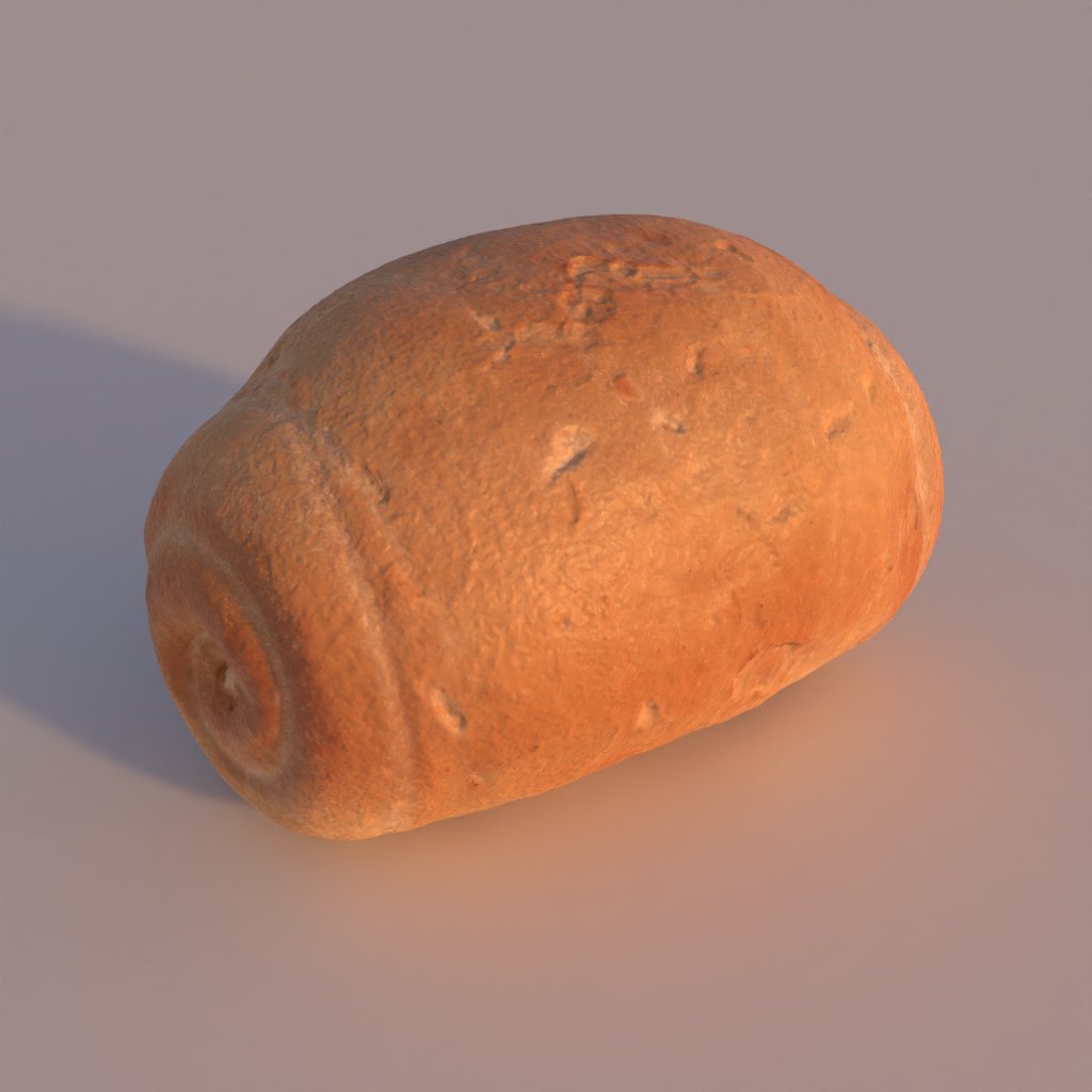 Sweet Roll | FREE Food models | BlenderKit