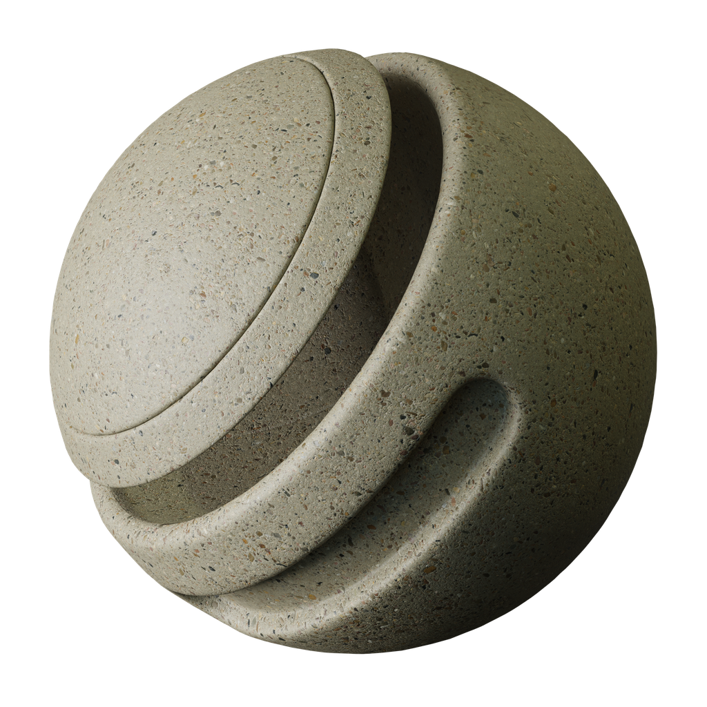 Exposed Aggregate Concrete | FREE concrete materials | BlenderKit