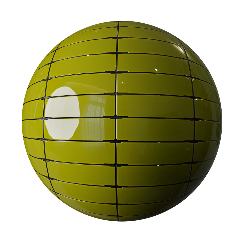 Yellow metal panel | FREE metal materials | BlenderKit