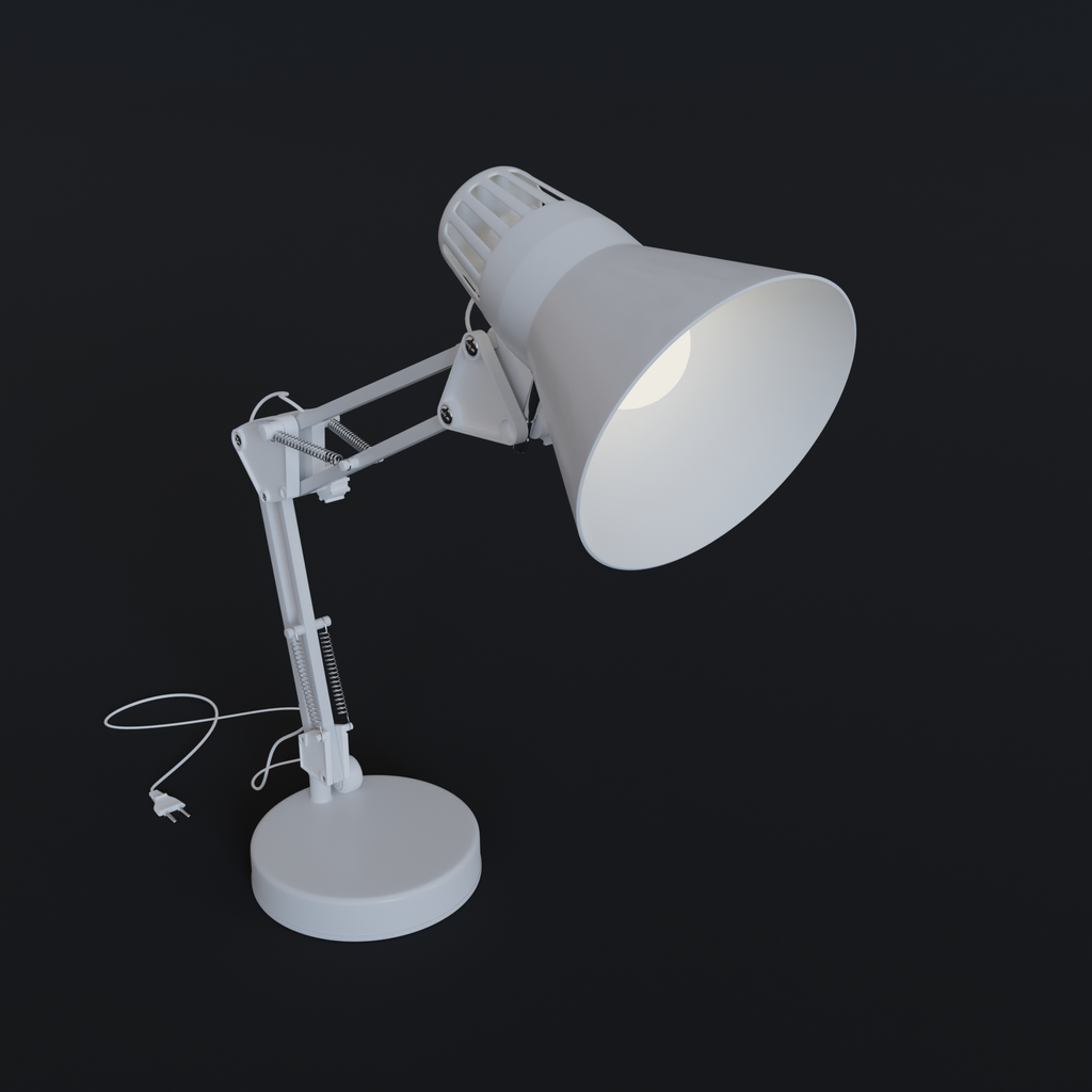 Articulated table lamp | Table Lamps models | BlenderKit