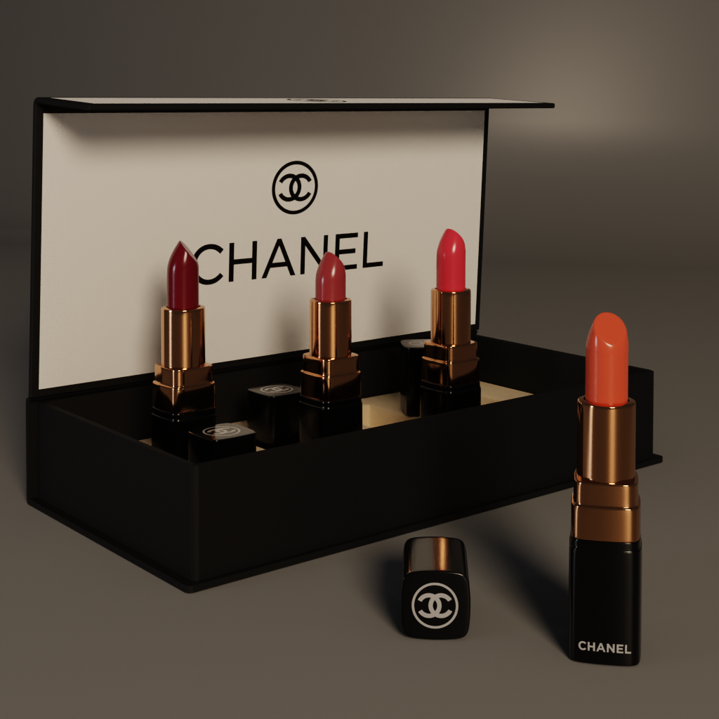 Lipstick Chanel | Bathroom Accessories models | BlenderKit