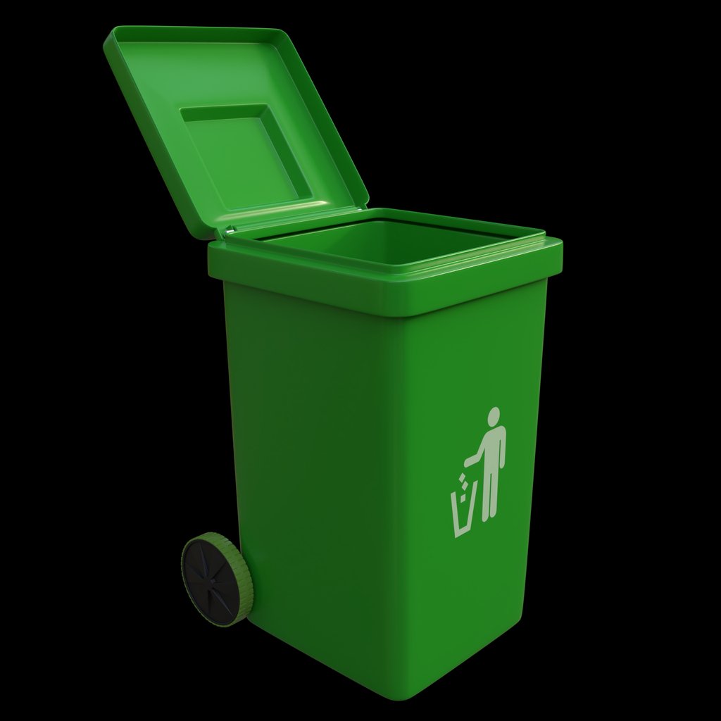 Dustbin | Containers models | BlenderKit