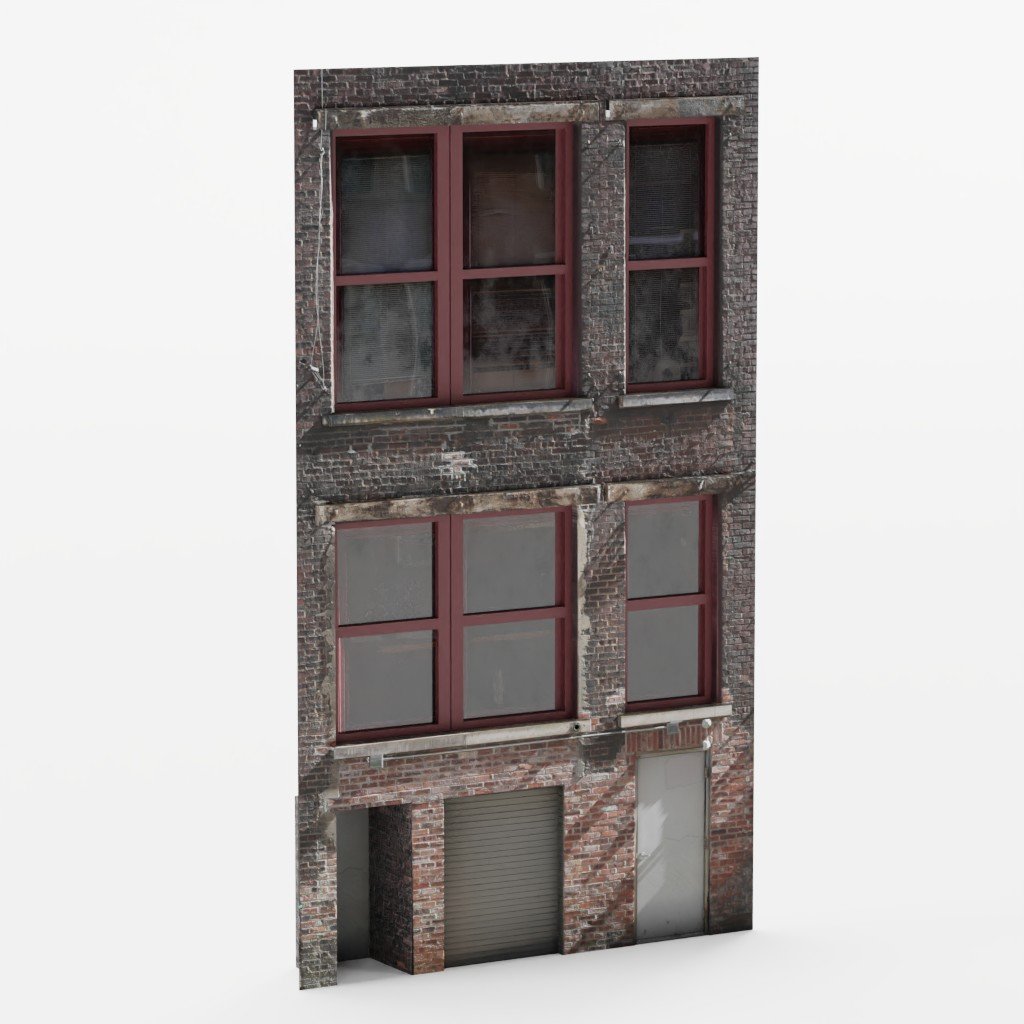 Urban Building Plane #53 | FREE Buildings models | BlenderKit