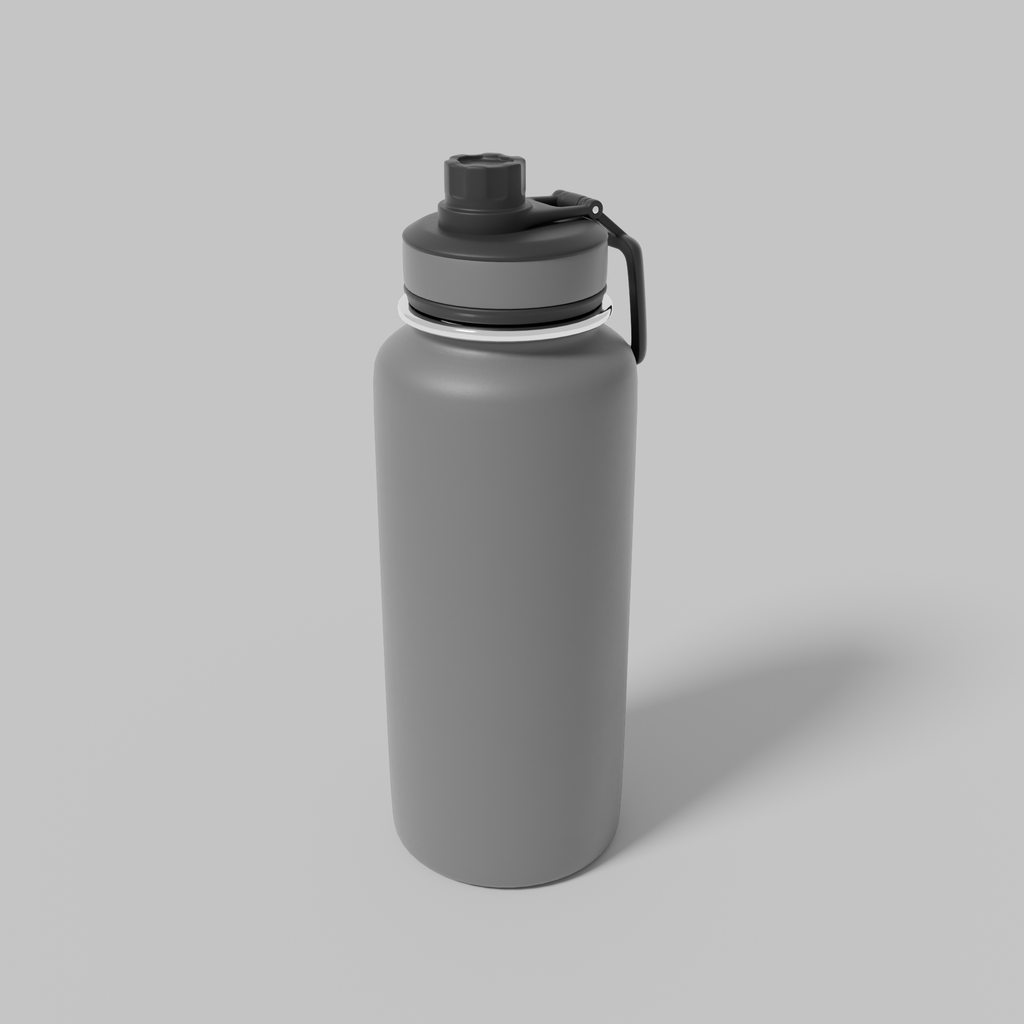 Water bottle stainless steel | FREE Industrial Equipment models ...