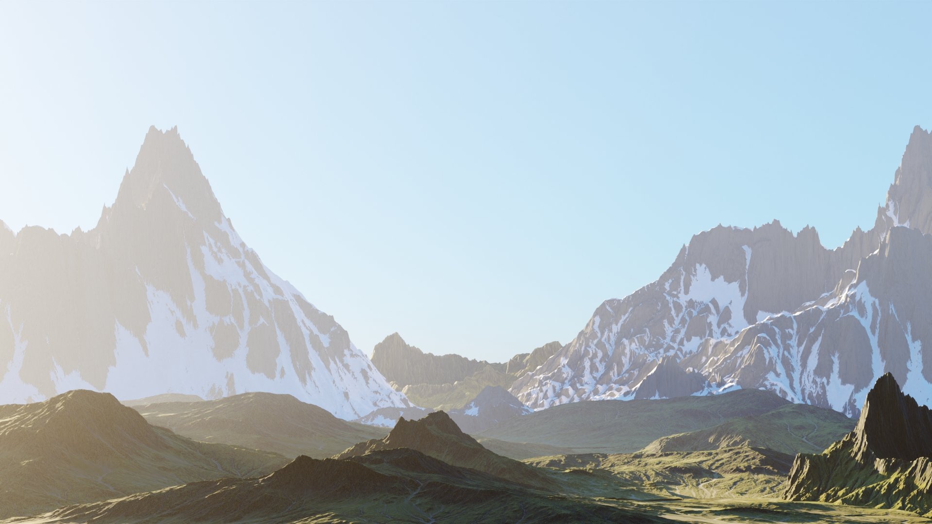 Landscape | FREE Nature scenes | BlenderKit