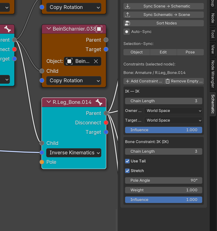 Schematic Editor - Visual Rigging Made Simple | BlenderKit