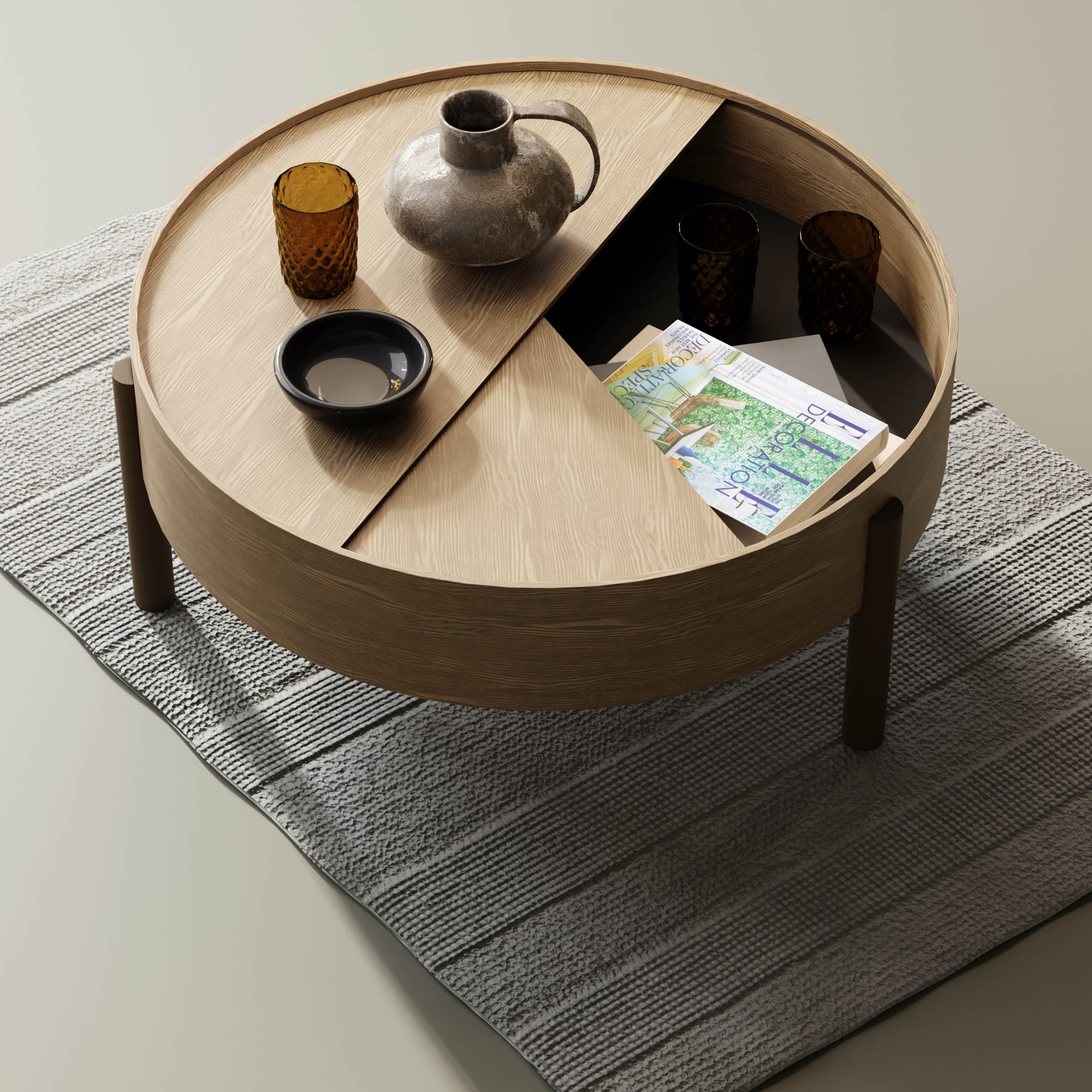 Coffee Table Set | Tables models | BlenderKit