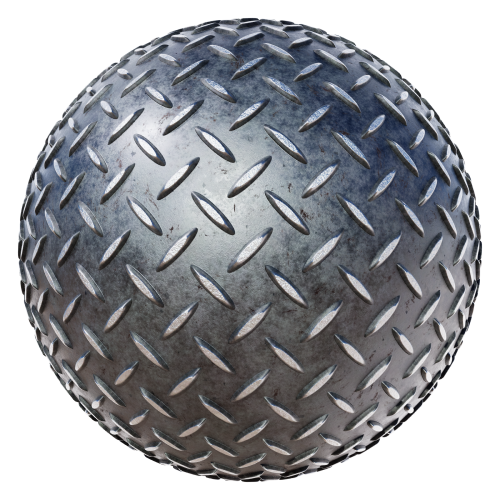 Custom Diamond Metal Plate | FREE metal materials | BlenderKit