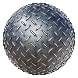 Custom Diamond Metal Plate | FREE metal materials | BlenderKit