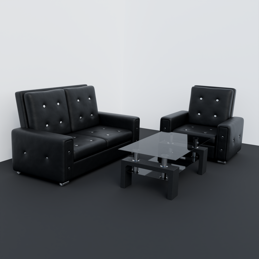 BlenderKit | Download the FREE Armchair, Couch and Table model
