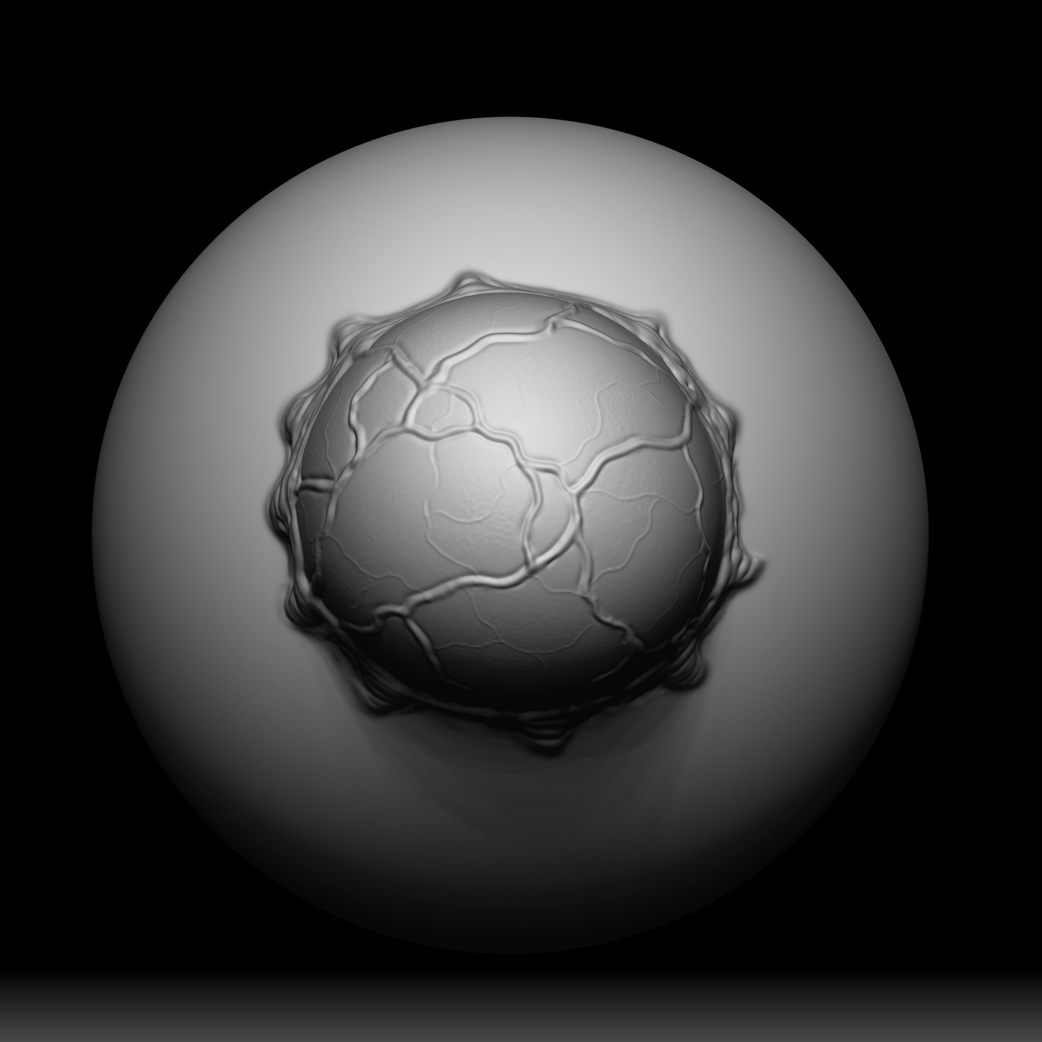 NS Mutant Growth egg veiny | animal brushes | BlenderKit