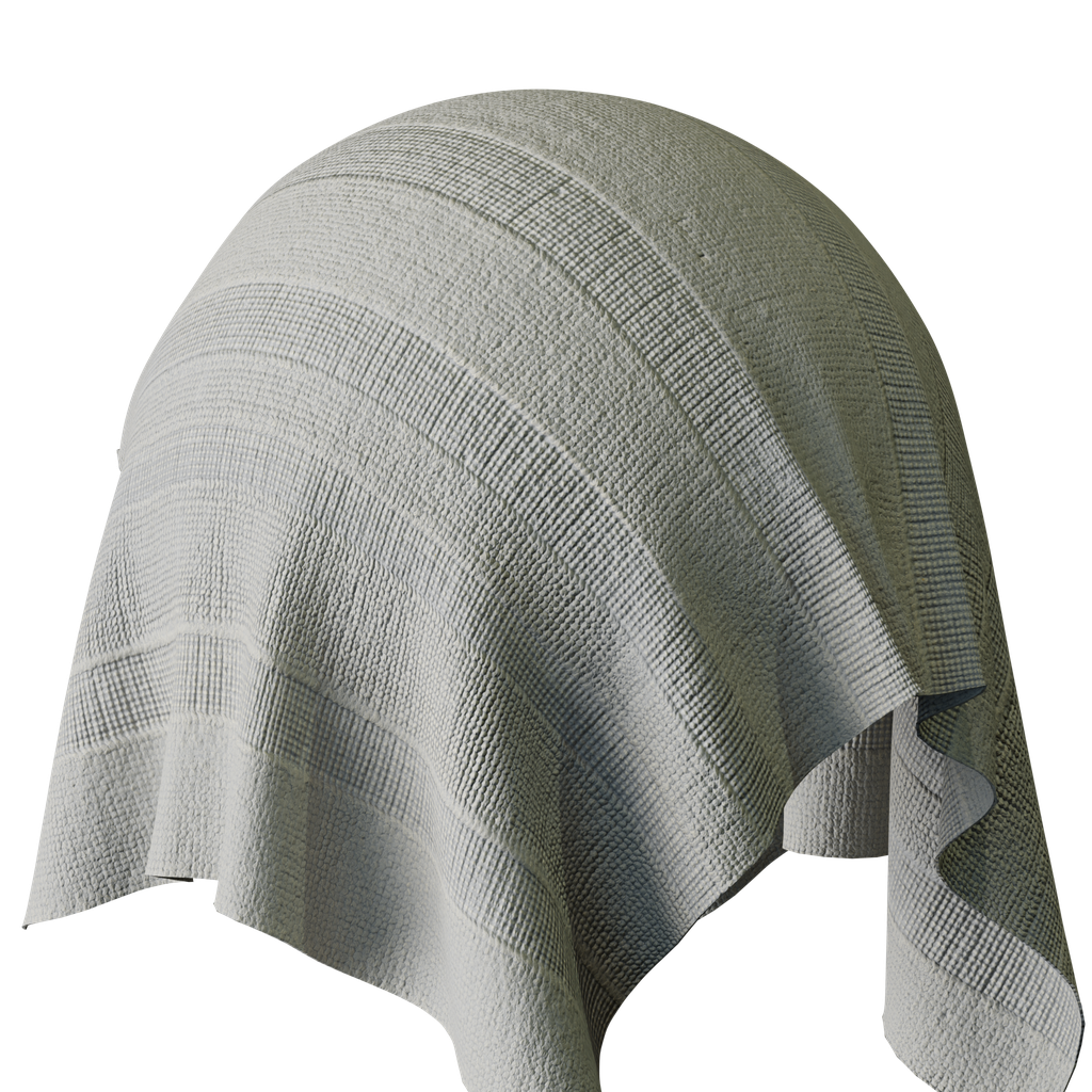 BlenderKit | Download the FREE Cream Pique Fabric material