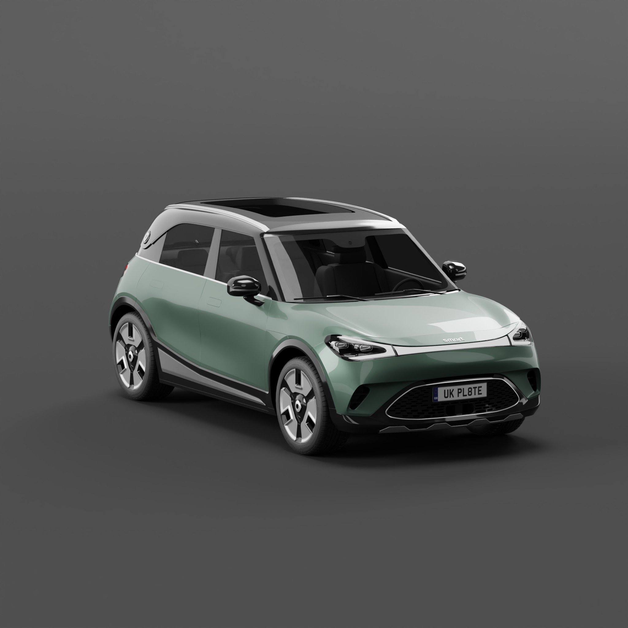 Smart 1 | Modern Cars models | BlenderKit