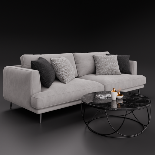 Sofa Sophia | Sofas models | BlenderKit