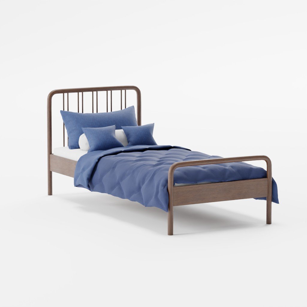 Single Bed | Beds models | BlenderKit