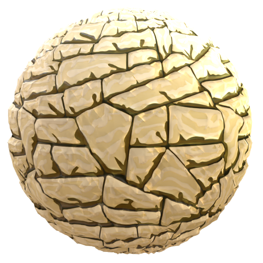 Toon Rocks 04 | FREE rock materials | BlenderKit