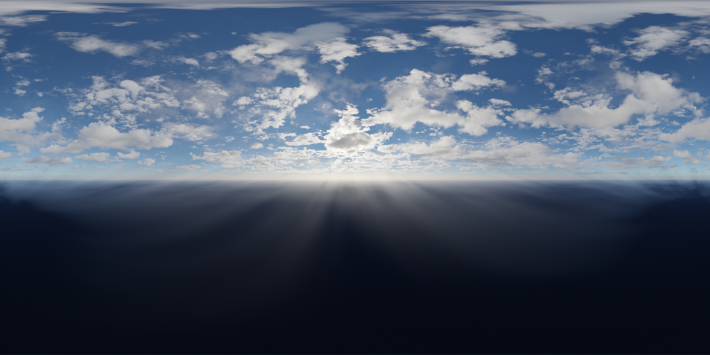 Sunny Cloudy Hazy Sky | FREE Nature HDRis | BlenderKit